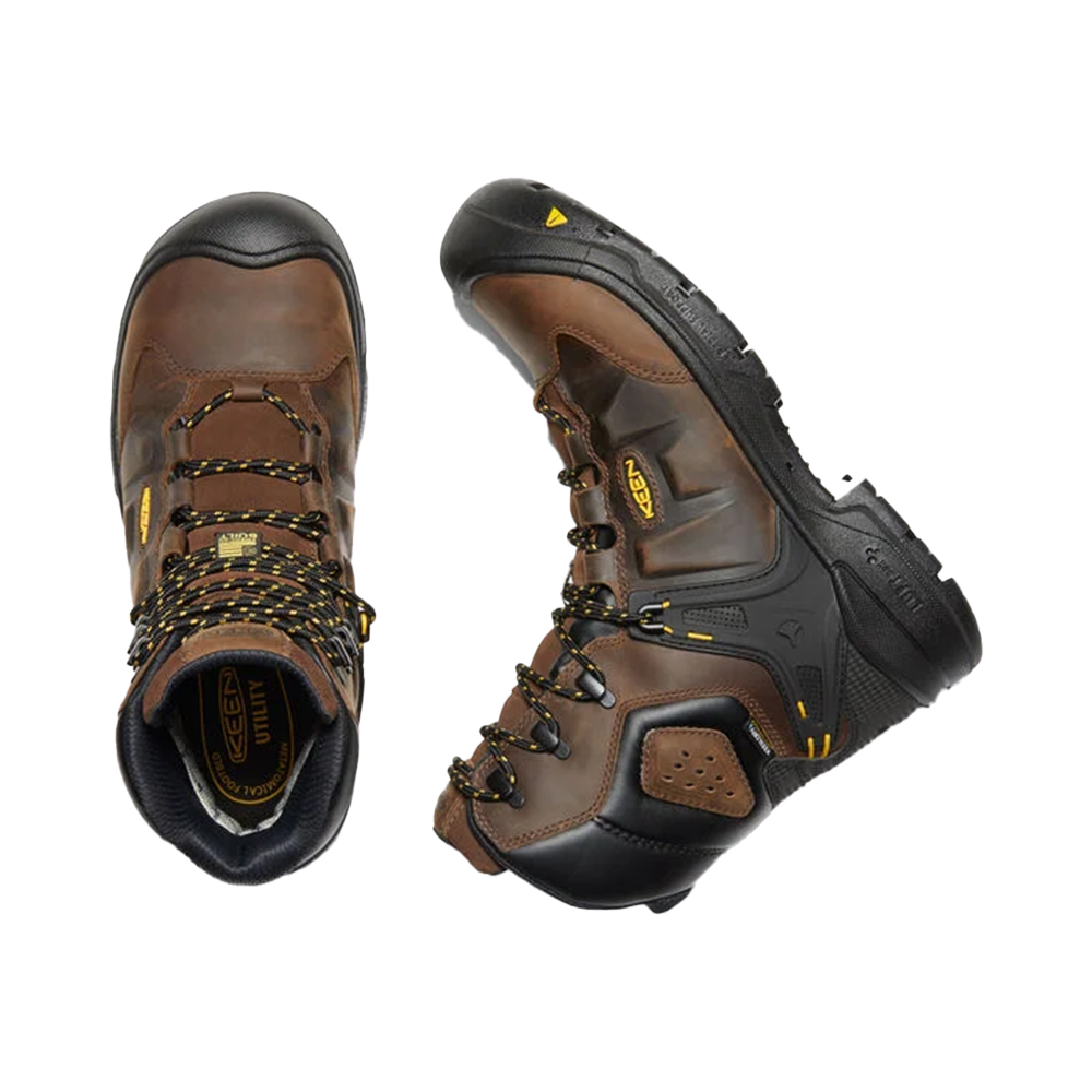 Keen Men's Dover 8 Inch Insulated Waterproof Work Boots with Carbon ...