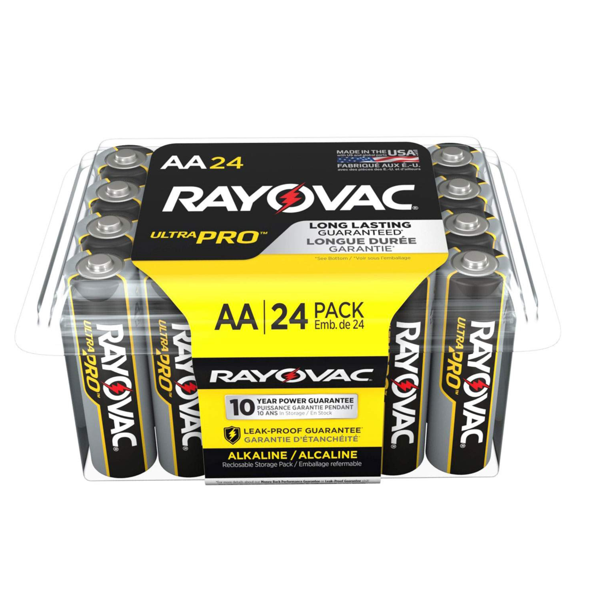 Rayovac Ultra Pro Alkaline AA Batteries (24-Pack) - Farwest Line ...